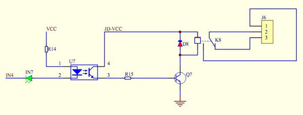 SainSmart 4-Channel 5V Relay Module for PIC ARM AVR DSP Arduino MSP430 ...