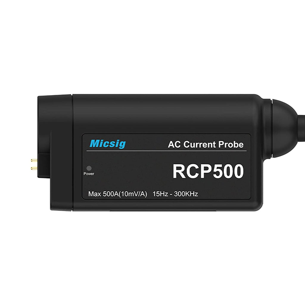 Micsig RCP500 Rogowski AC Current Probe, 300KHz, with Standard BNC Int ...