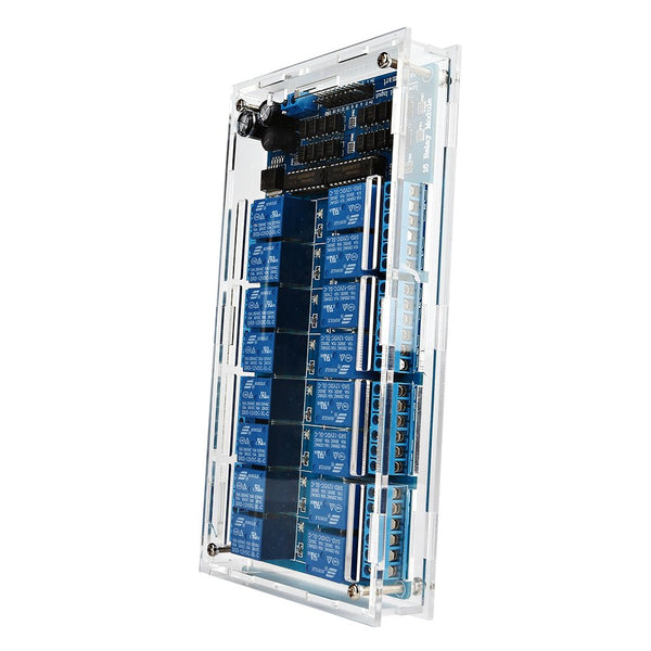 [Discontinued] SainSmart 16-CH Relay Module with Acrylic Case ...