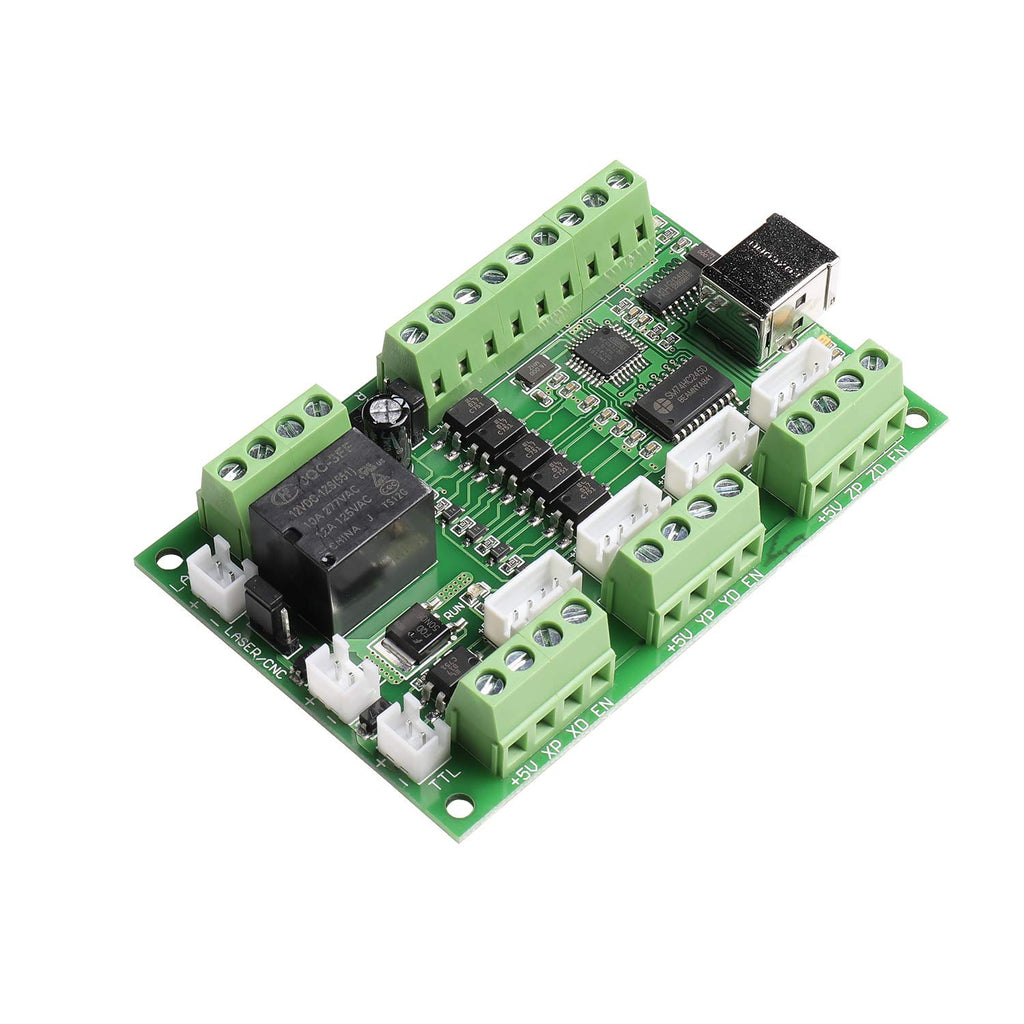 [Discontinued] SainSmart 3 Axis GRBL-V3 GRBL Laser CNC Controller, 2 i ...