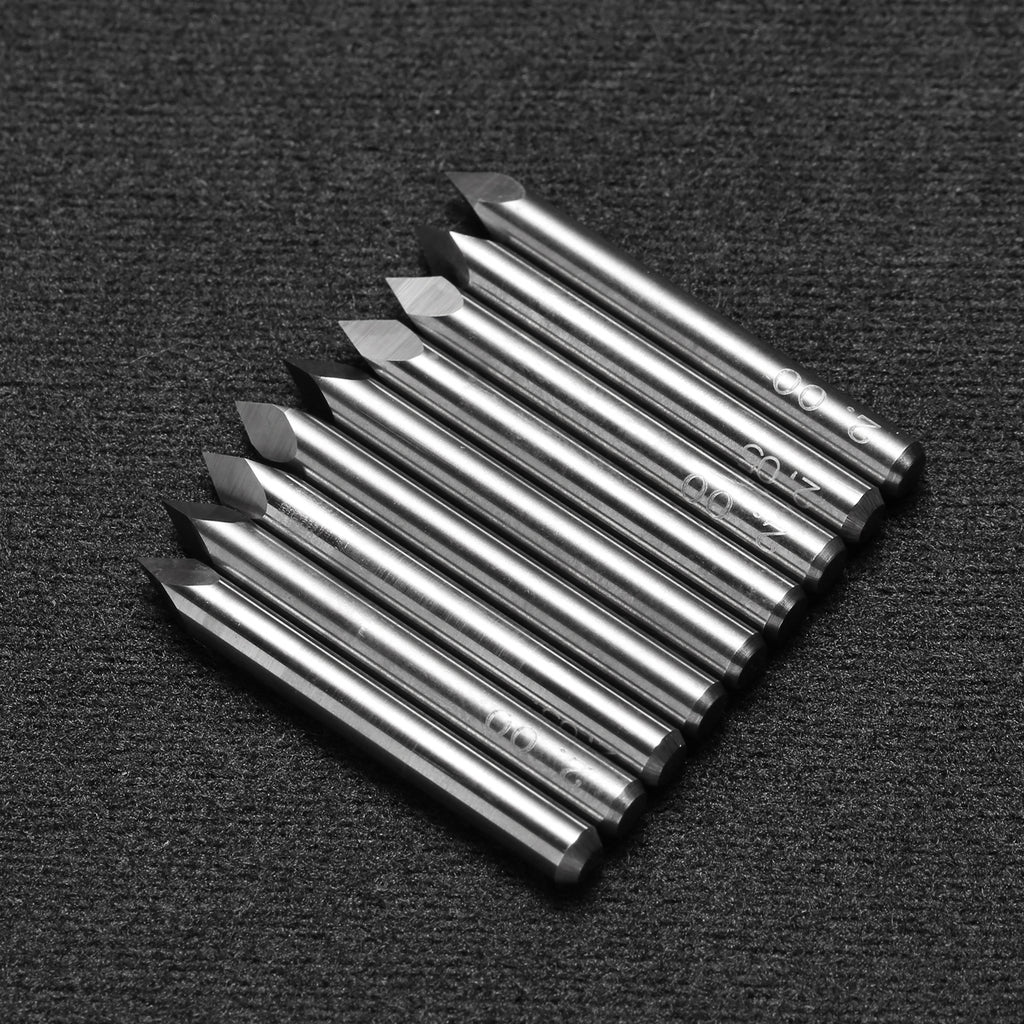 Genmitsu TR10 Series, Triangular V-Bit, 0.1mm, 1/8'' Shank, 10Pcs CNC ...