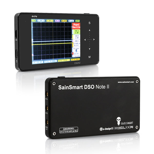 DSO202 DS202 Portable Mini Digital Storage Oscilloscope-SainSmart ...