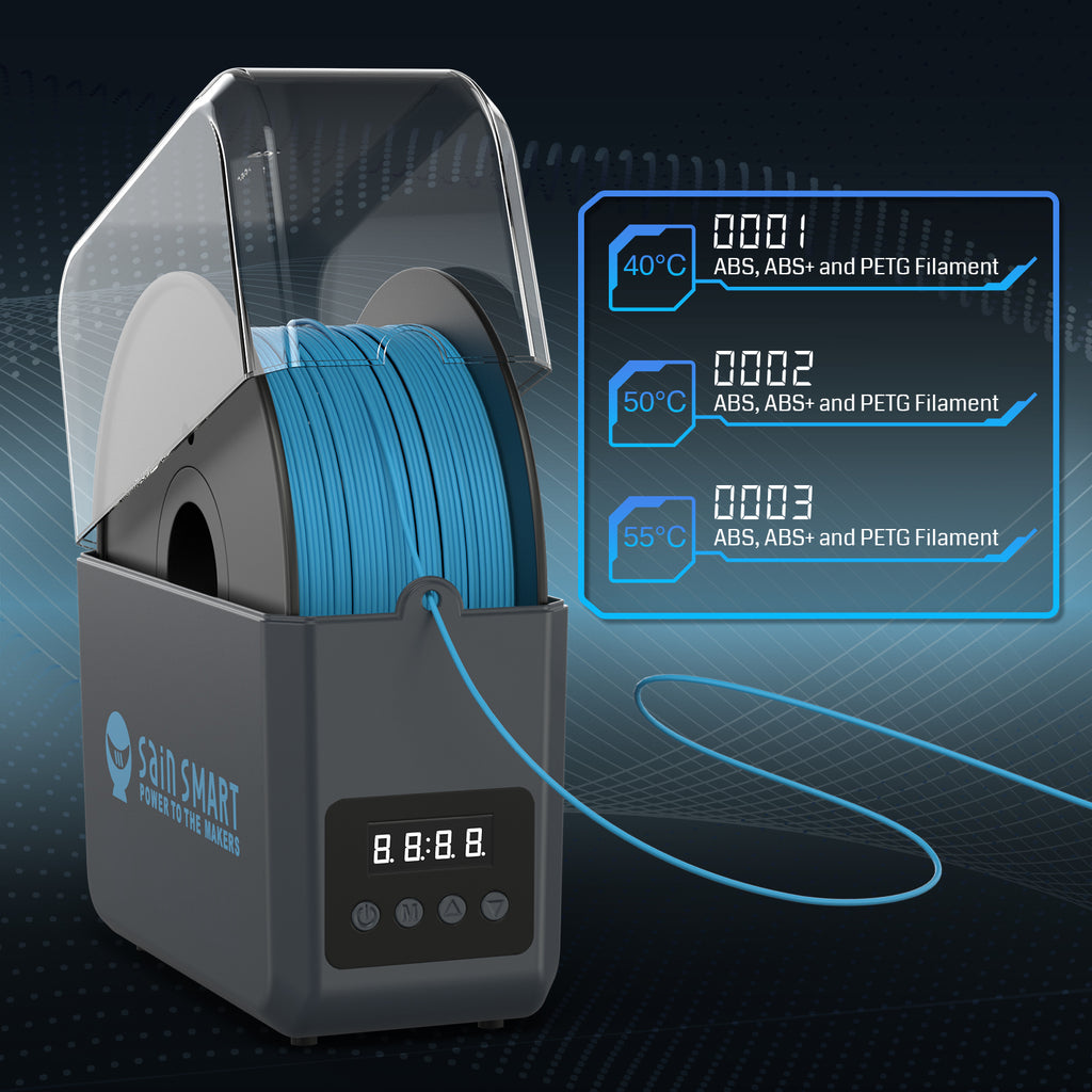 eBox Lite Filament Dryer 3D Printer Filament Storage Dry Box ...