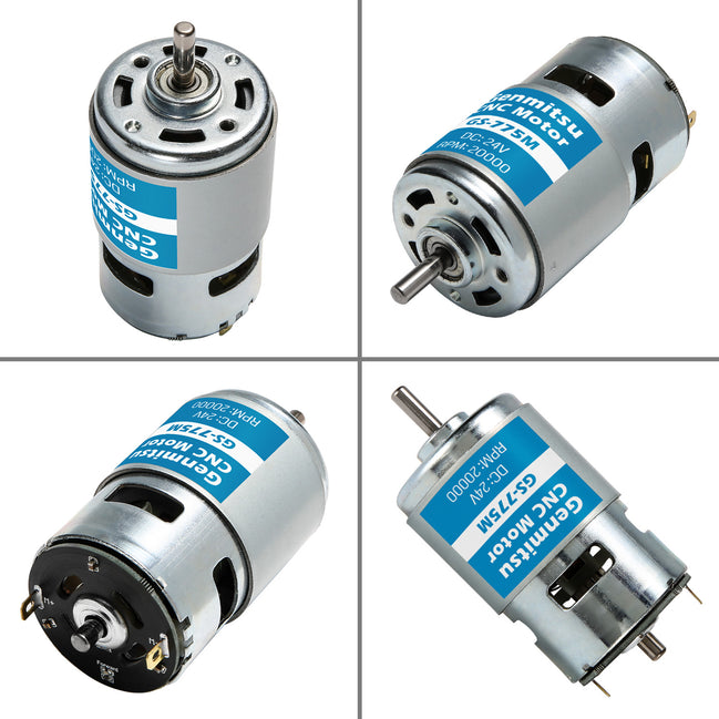 GS-775M 24V 20kRPM Motor + Motor Noise Suppression – SainSmart.com