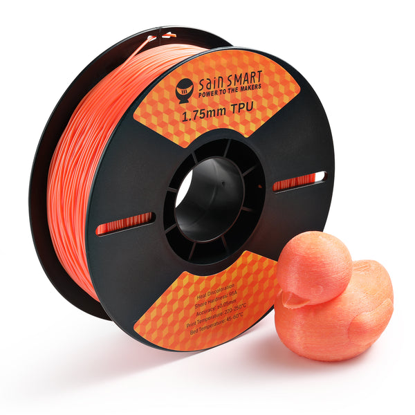 SainSmart Temperature Sensitive TPU Flexible Filament 95A 1.75mm, 1kg ...