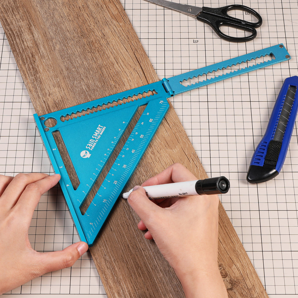 [Discontinued] Folding Triangle Ruler, 6 Inch Rafter Square Layout Too ...