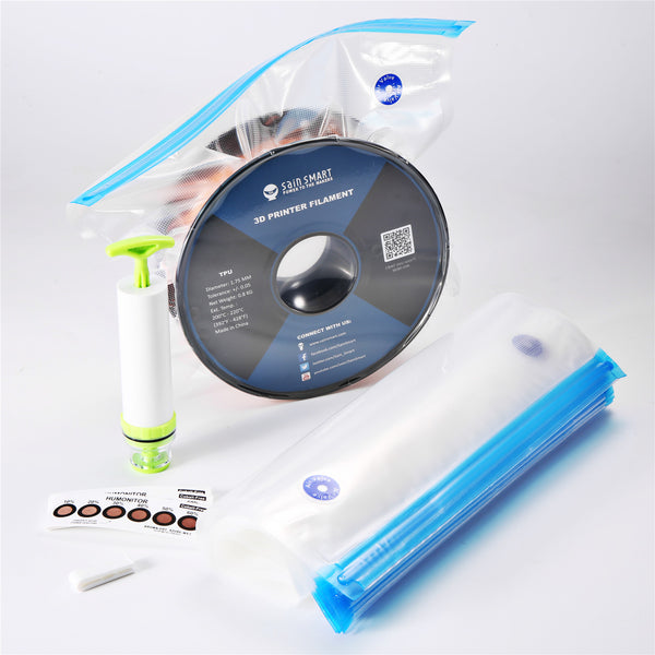 eVacuum Sealed Bags Filament Storage Kit, for 1 Spool & 2 Spools ...