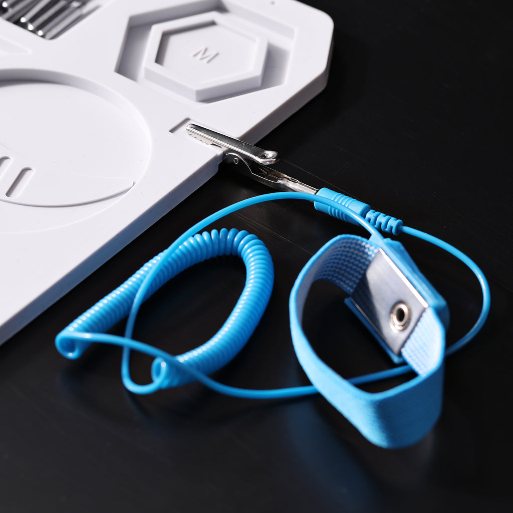 Large Anti-Static Magnetic Silicone Soldering Mat for Repair Work, 20 ...