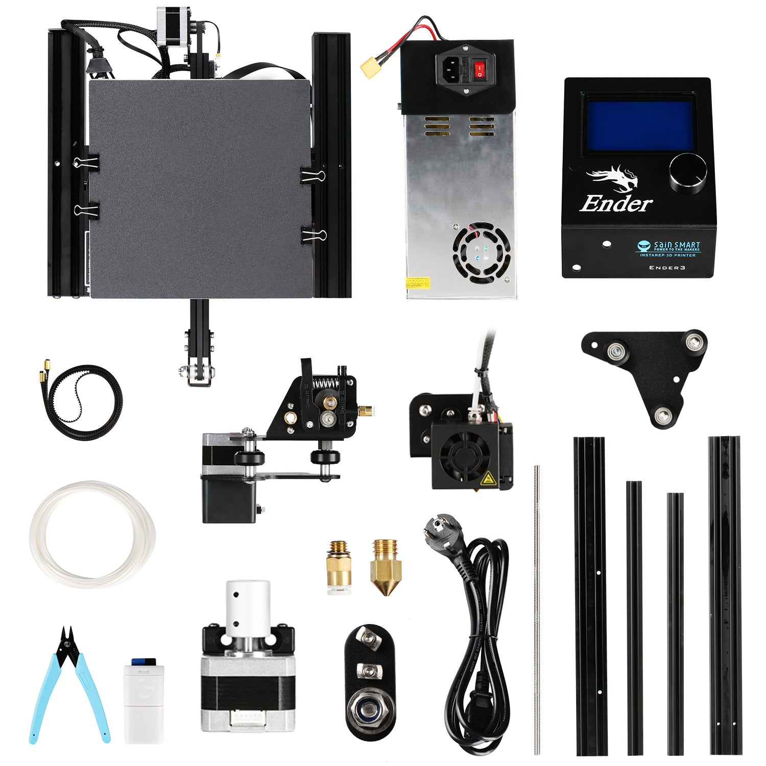 SainSmart Creality3D Ender-3 3D Printer | Print Size 8.7 x 8.7 x 9.8 ...