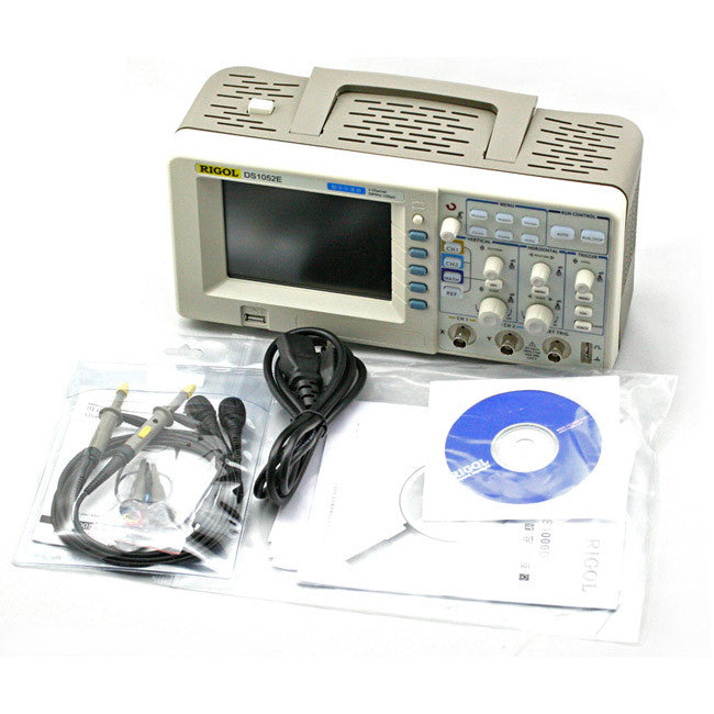 [Discontinued] Rigol DS1052E 50MHz 2 Channels 1GSa/sec Plus USB Storag ...