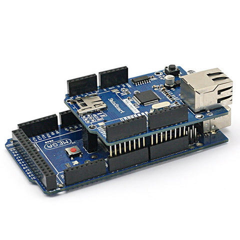 SainSmart Mega2560+Ethernet Shield Kit for Arduino ATMEGA8U2 W5100 ...