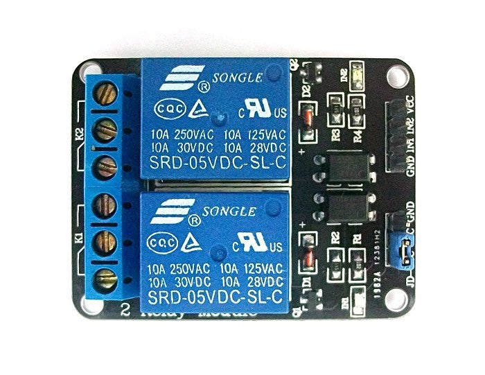 2-Channel 5V Relay Module | SainSmart – SainSmart.com