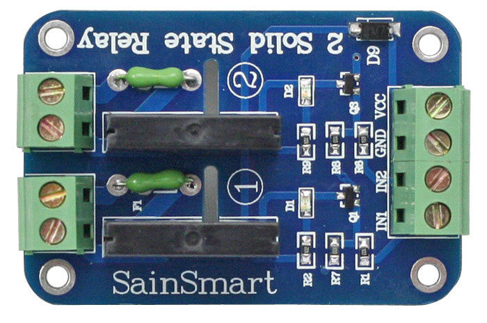 2-Channel 5V Solid State Relay – SainSmart.com