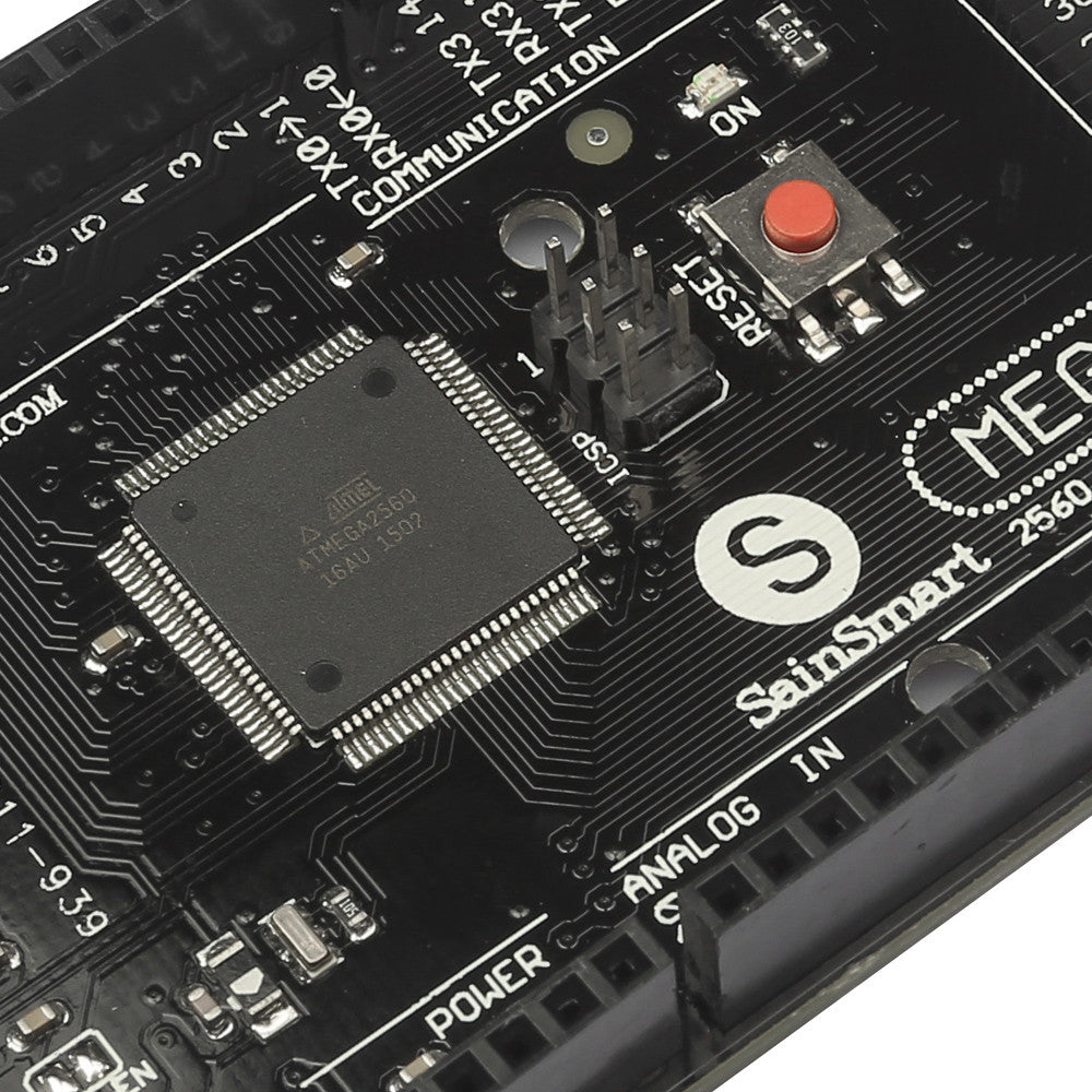 Mega 2560 R3 ATmega2560-16AU, Arduino Compatible – SainSmart.com