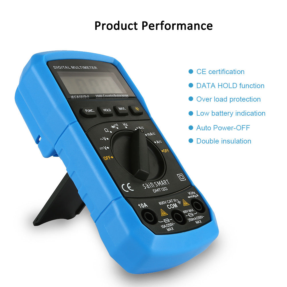 [Discontinued] ToolPAC DMT120 Mini Digital Multimeter – SainSmart.com